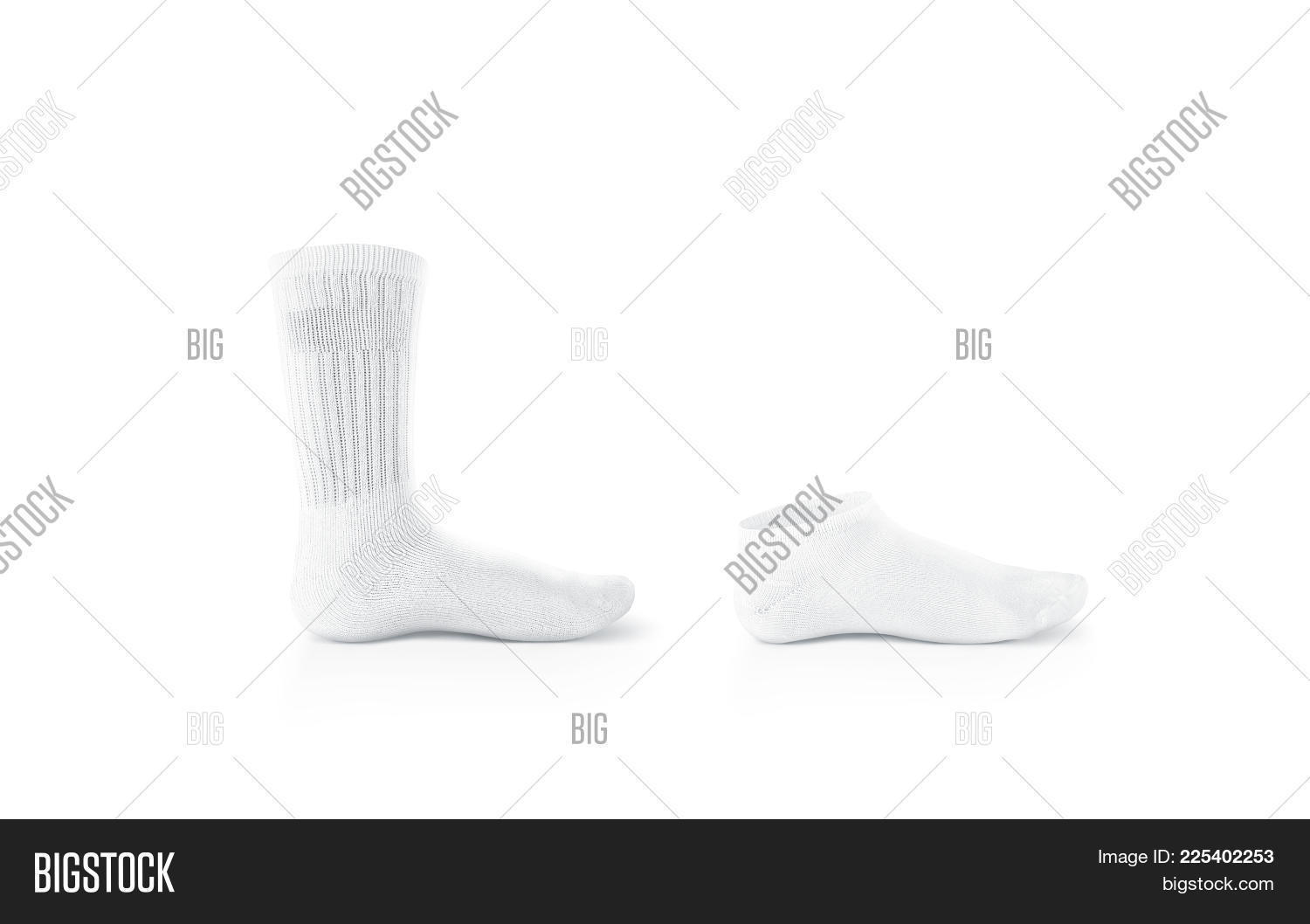 Blank White Socks Image & Photo (Free Trial) | Bigstock