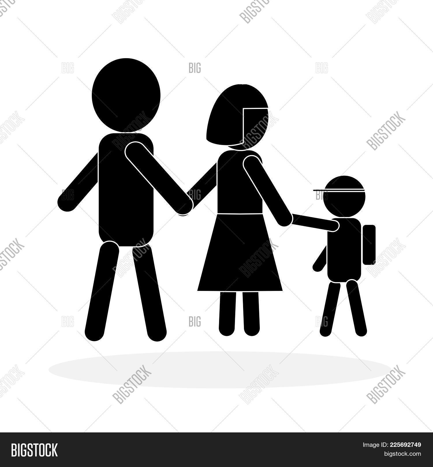 Simple Family Icon Image & Photo (Free Trial) | Bigstock