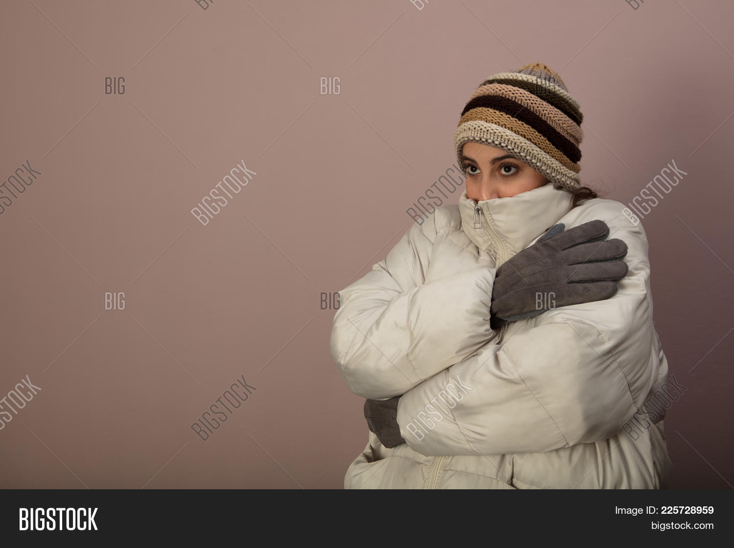 Shivering Cold Woman Image & Photo (Free Trial) | Bigstock