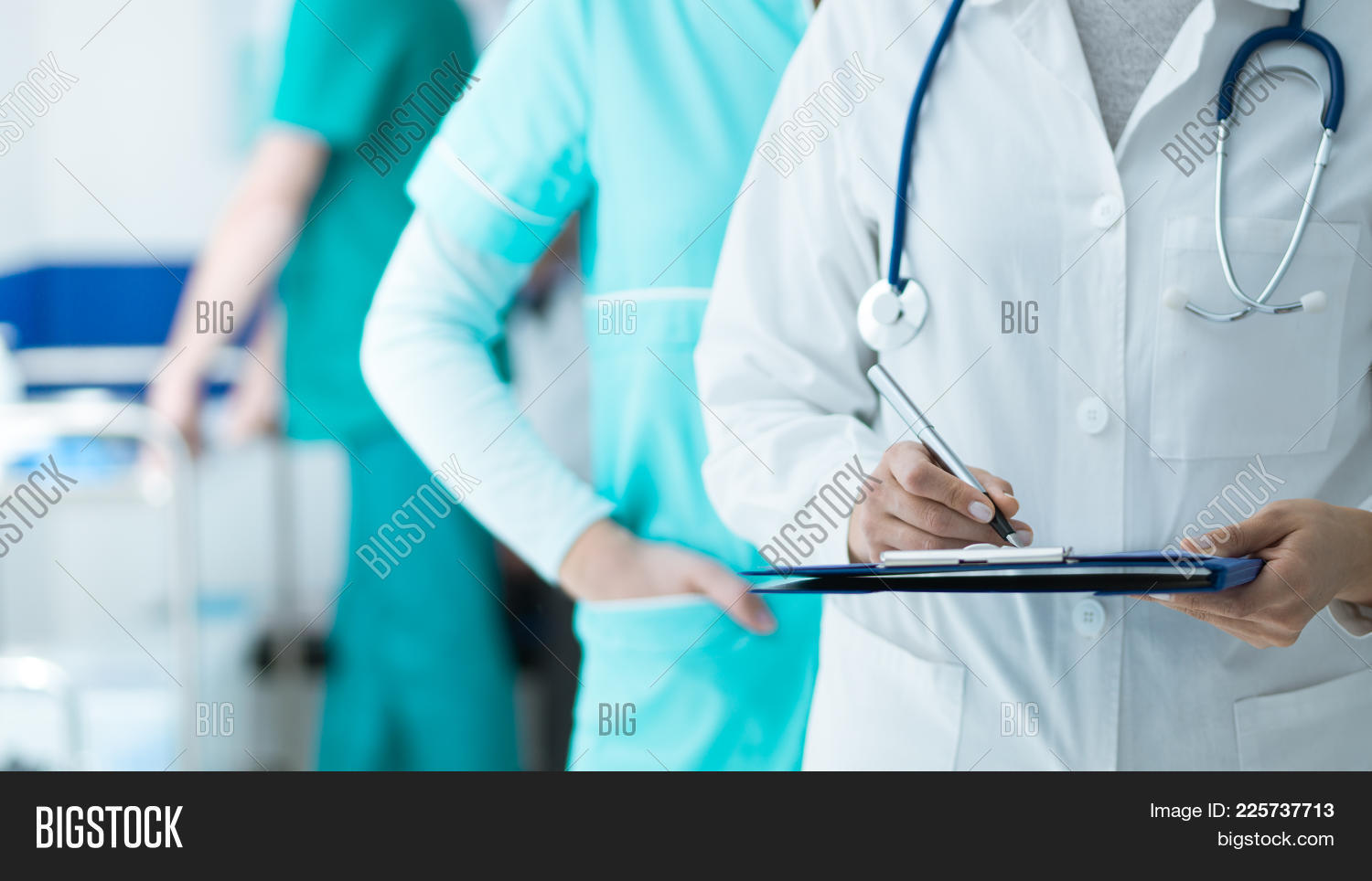 Doctors Checking Image & Photo (Free Trial) | Bigstock