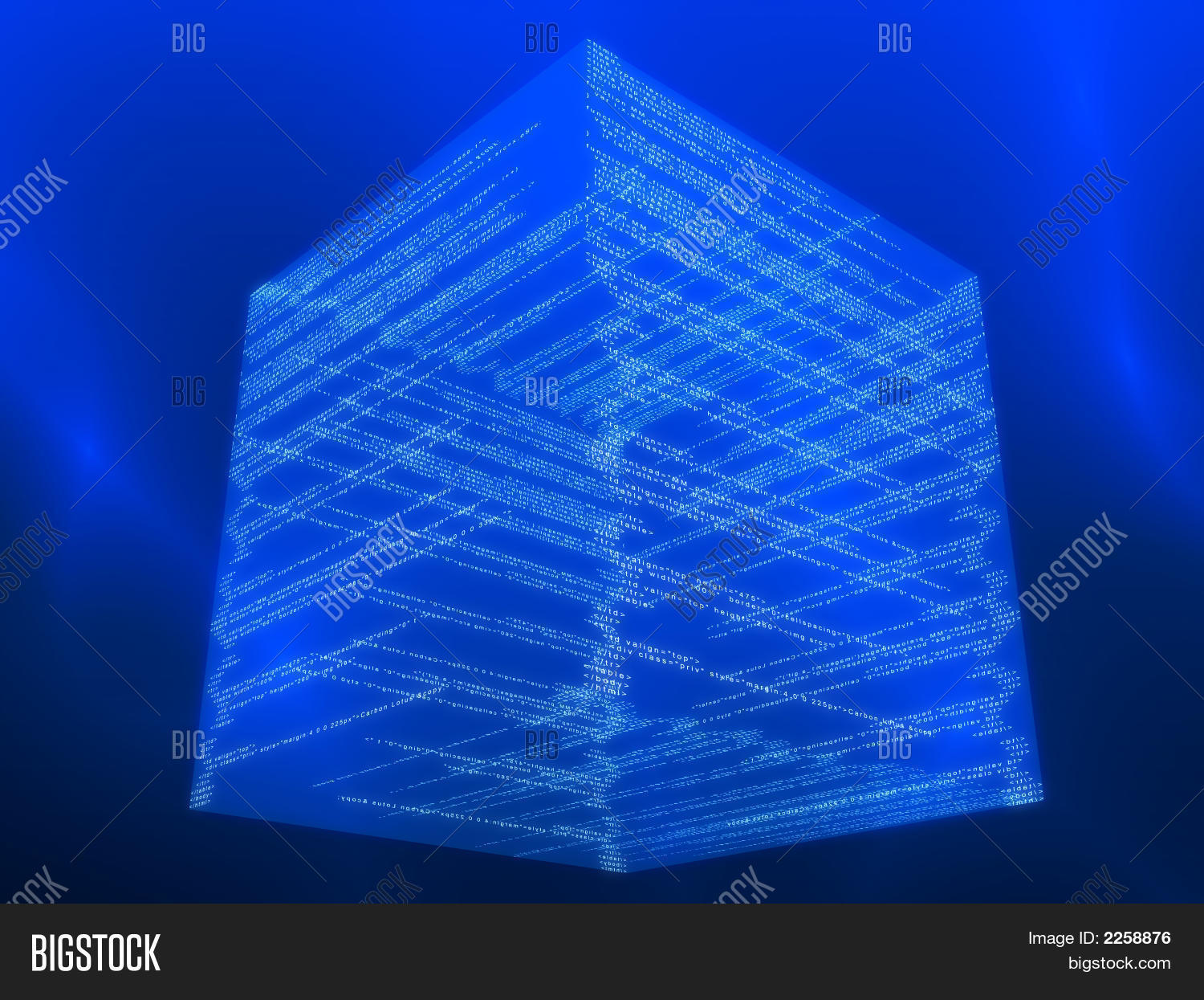 Matrix Cube Image & Photo (Free Trial) | Bigstock