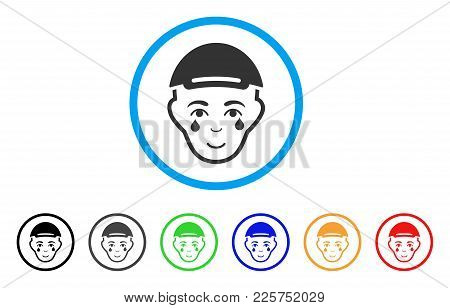 Crying Man Face Vector & Photo (Free Trial) | Bigstock
