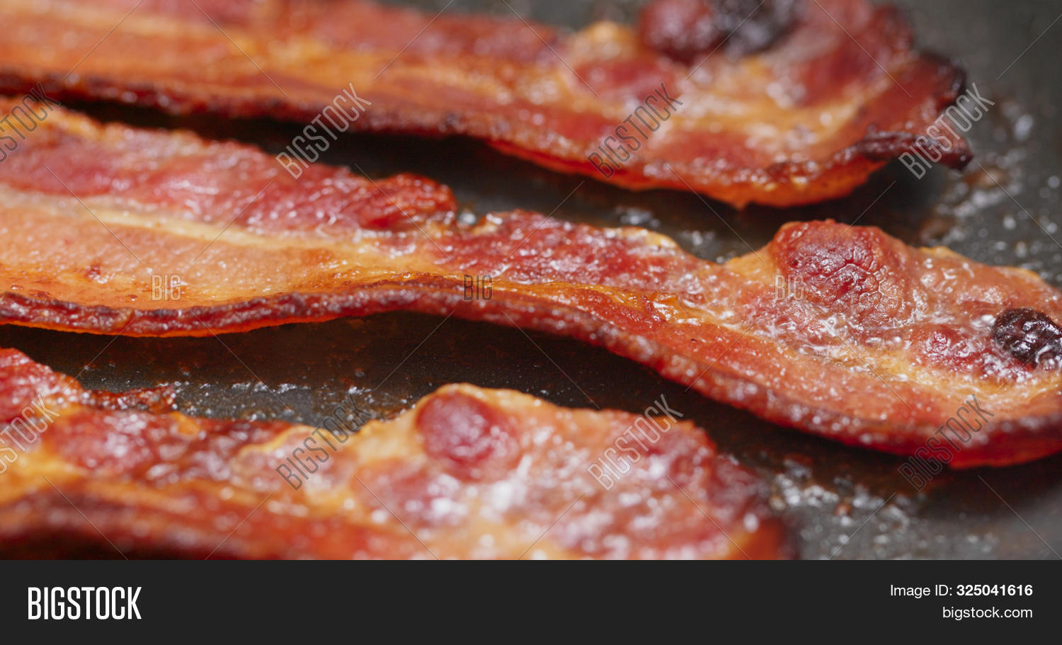 Fry Bacon Pan Kitchen Image & Photo (Free Trial) | Bigstock