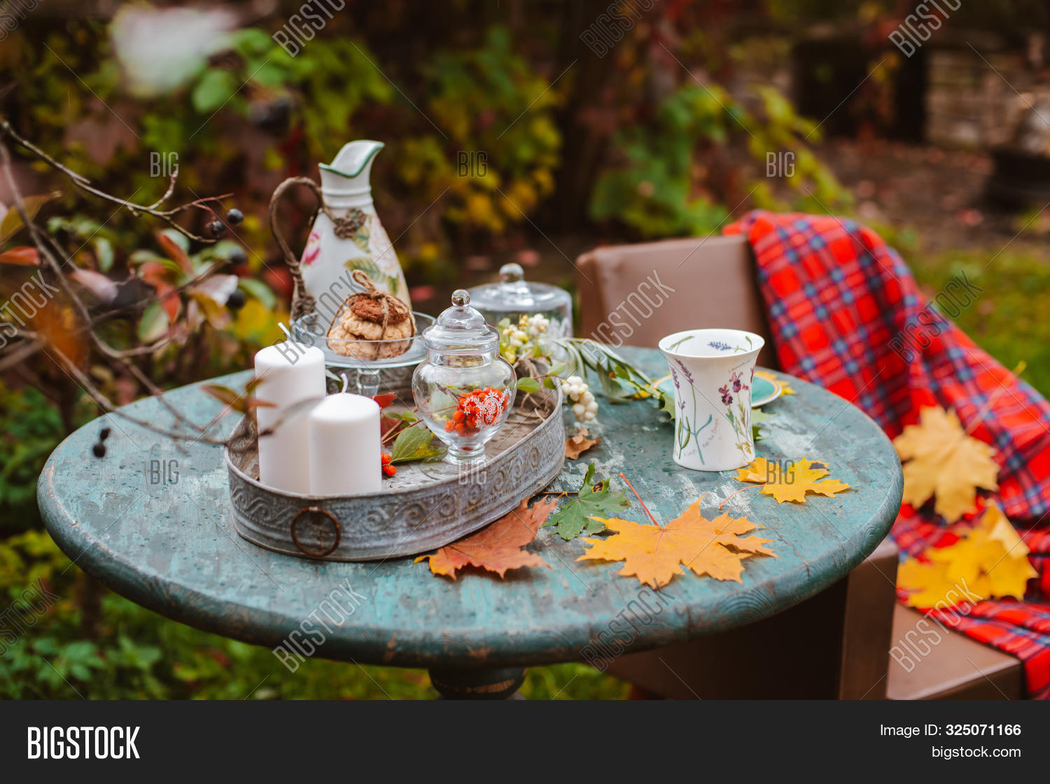 Cozy Patio. Autumn Image & Photo (Free Trial) | Bigstock