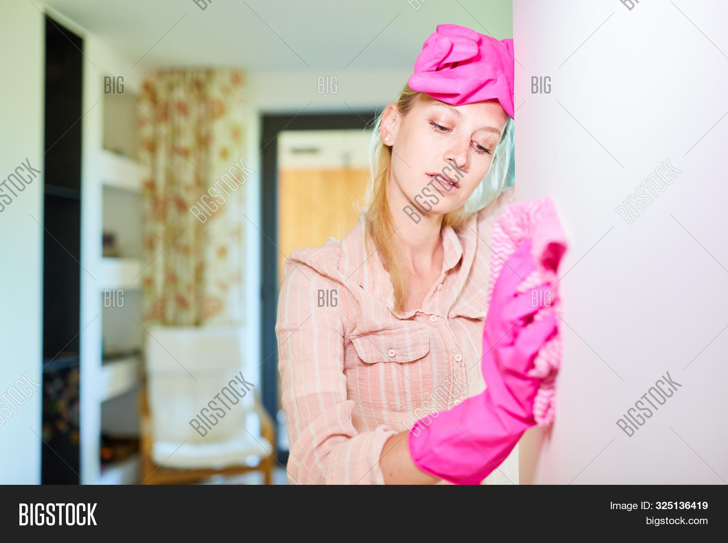 Tired Cleaning Lady Image & Photo (Free Trial) | Bigstock