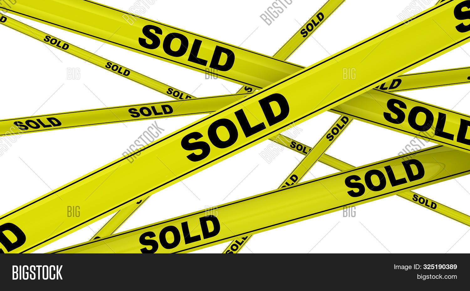 Sold. Labeled Yellow Image & Photo (Free Trial) | Bigstock