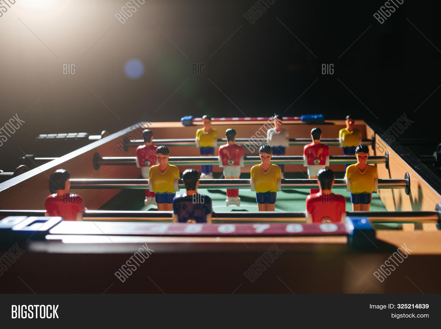 Foosball Table Soccer Image & Photo (Free Trial) | Bigstock