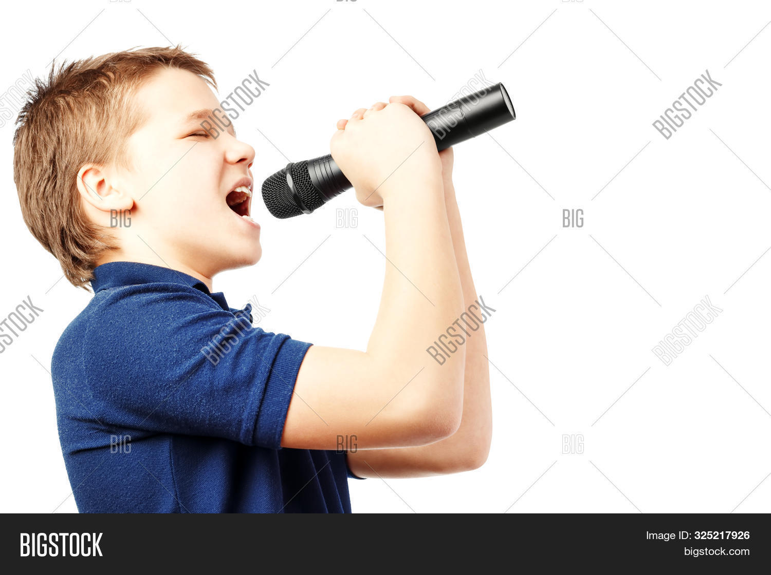 Teenage Boy Singing Image & Photo (Free Trial) | Bigstock