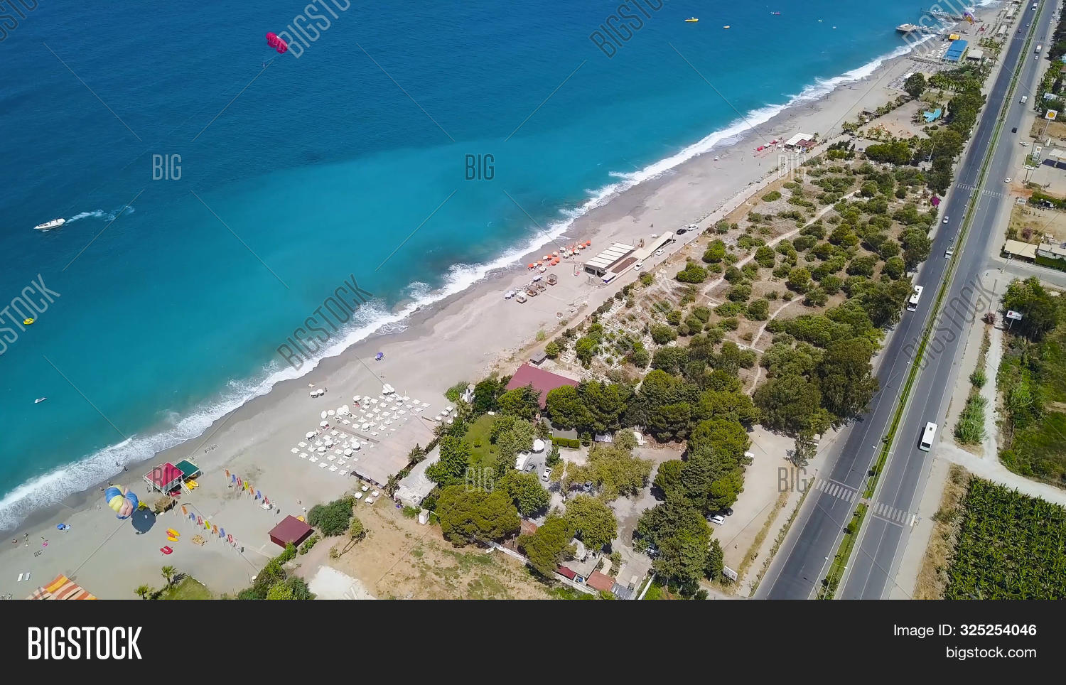 Top View City Beach Image & Photo (Free Trial) | Bigstock