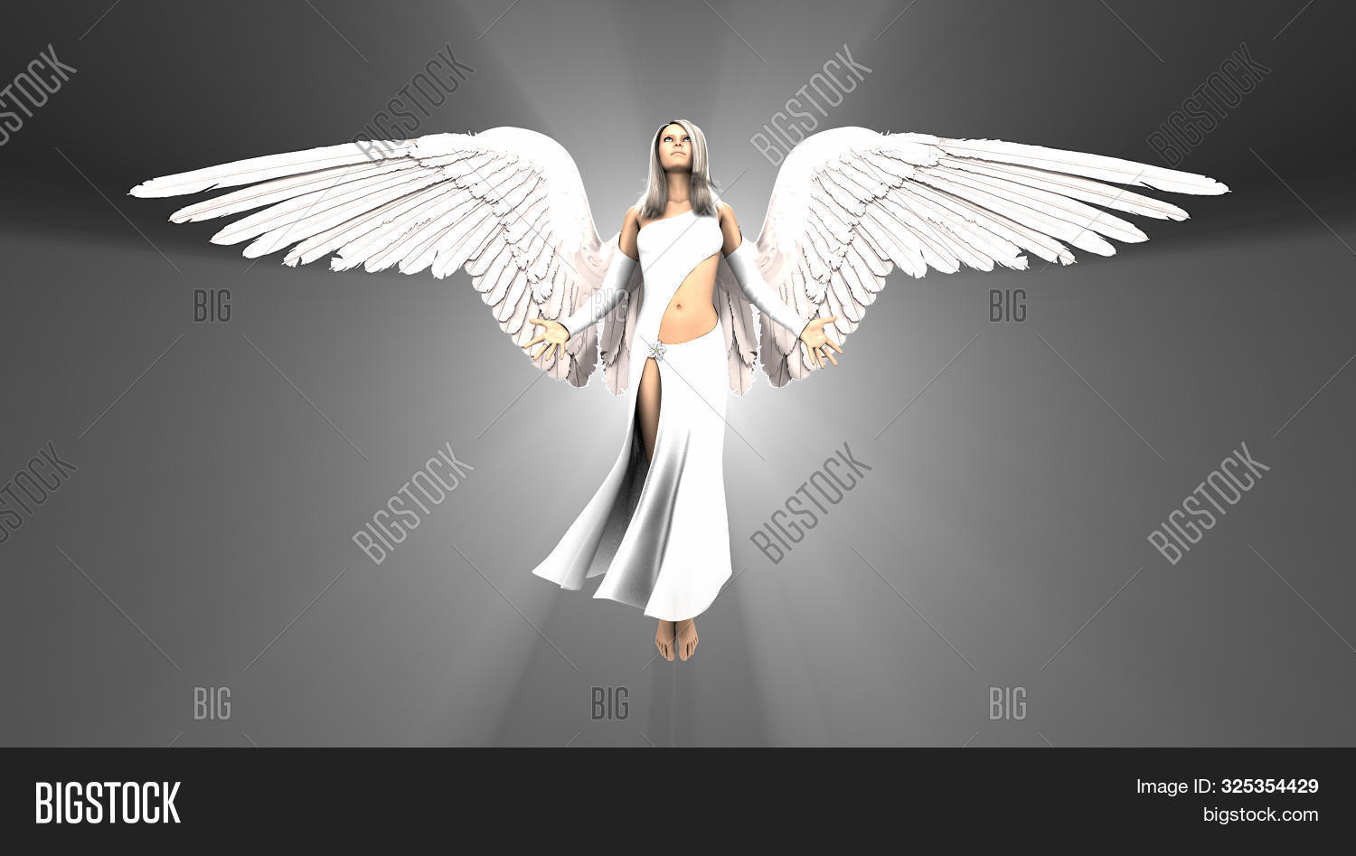 3d Render Angel Woman Image & Photo (Free Trial) | Bigstock
