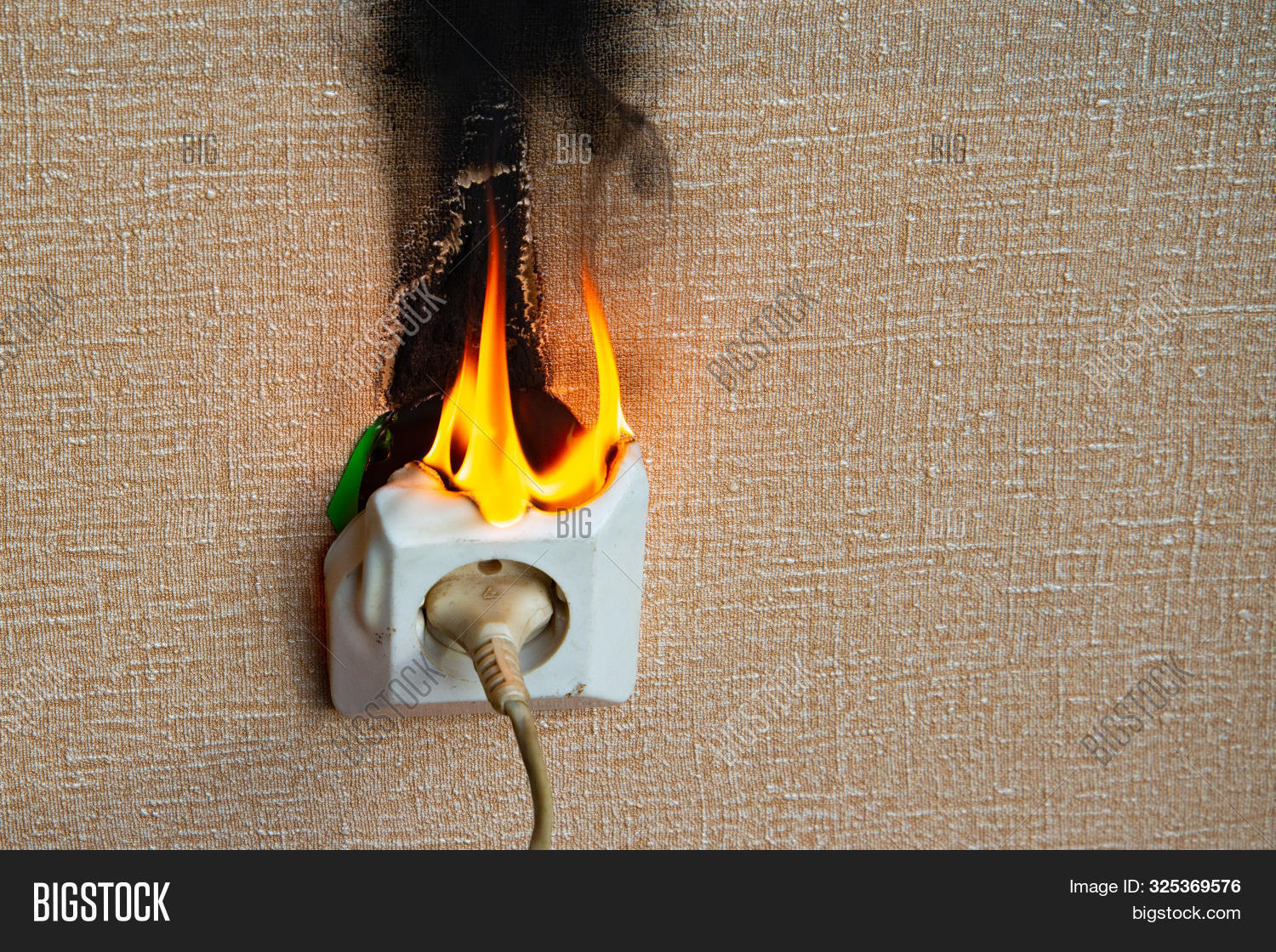 Burning Electrical Image & Photo (Free Trial) | Bigstock