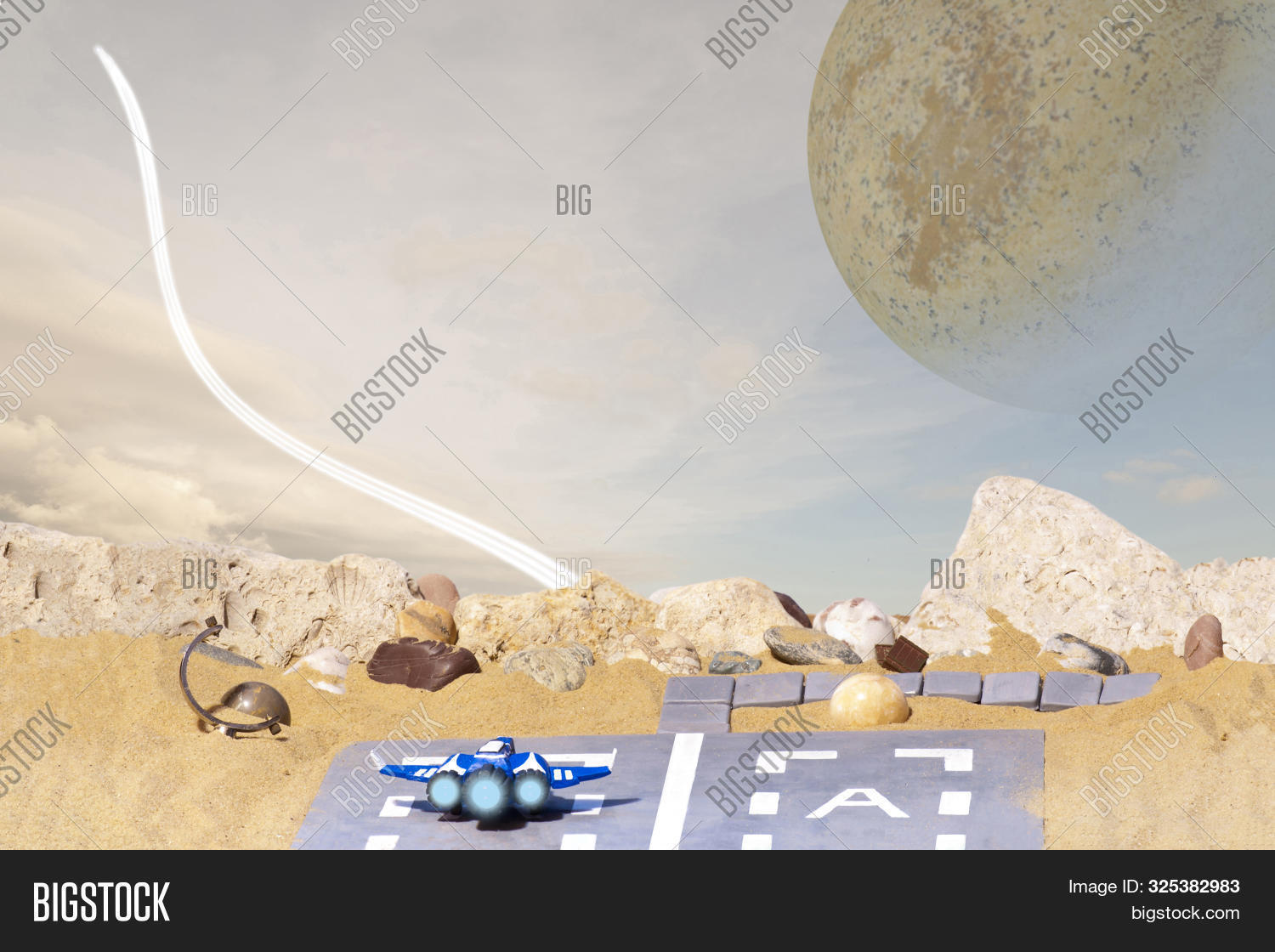 Earth Outpost On Image & Photo (Free Trial) | Bigstock