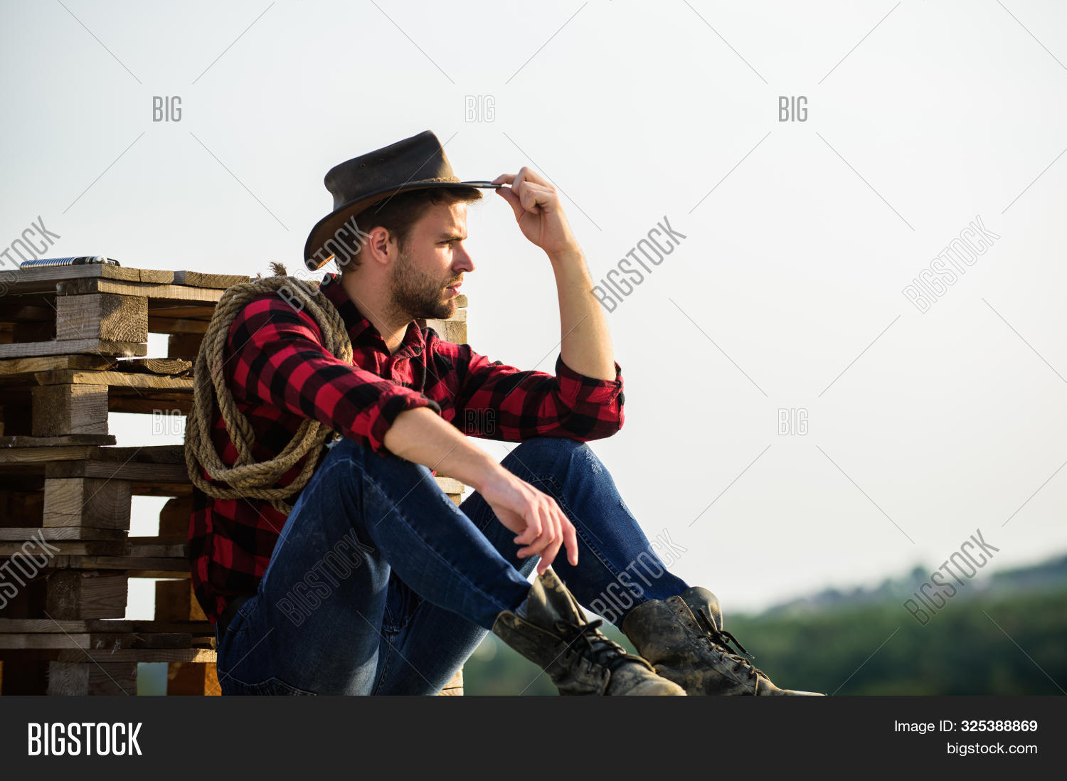 True Cowboy. Vintage Image & Photo (Free Trial) | Bigstock