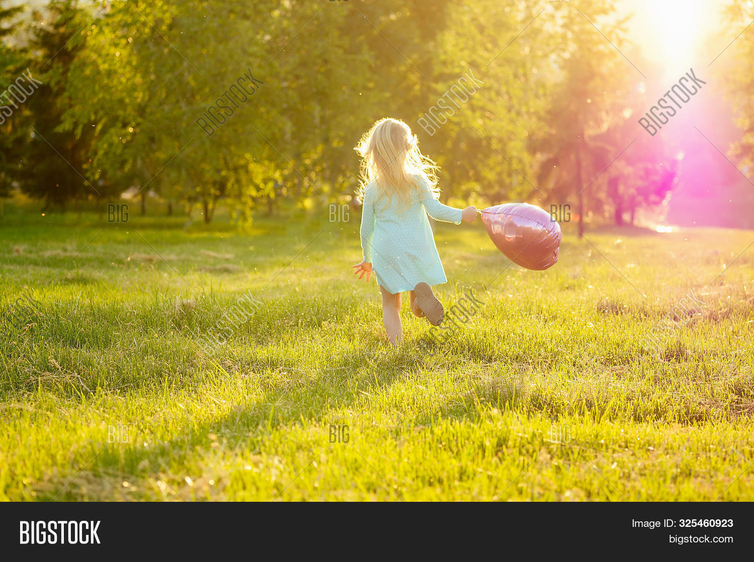 Back View Cute Little Image & Photo (Free Trial) | Bigstock