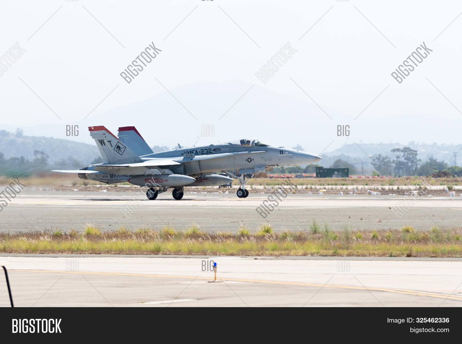 F18 Hornet Red Devils Image & Photo (Free Trial) | Bigstock