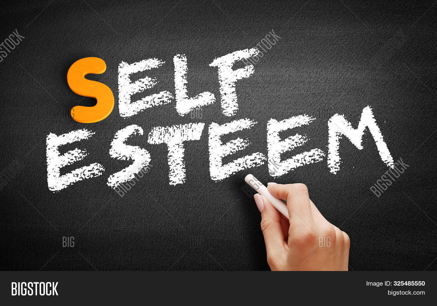Self Esteem Text On Image & Photo (Free Trial) | Bigstock