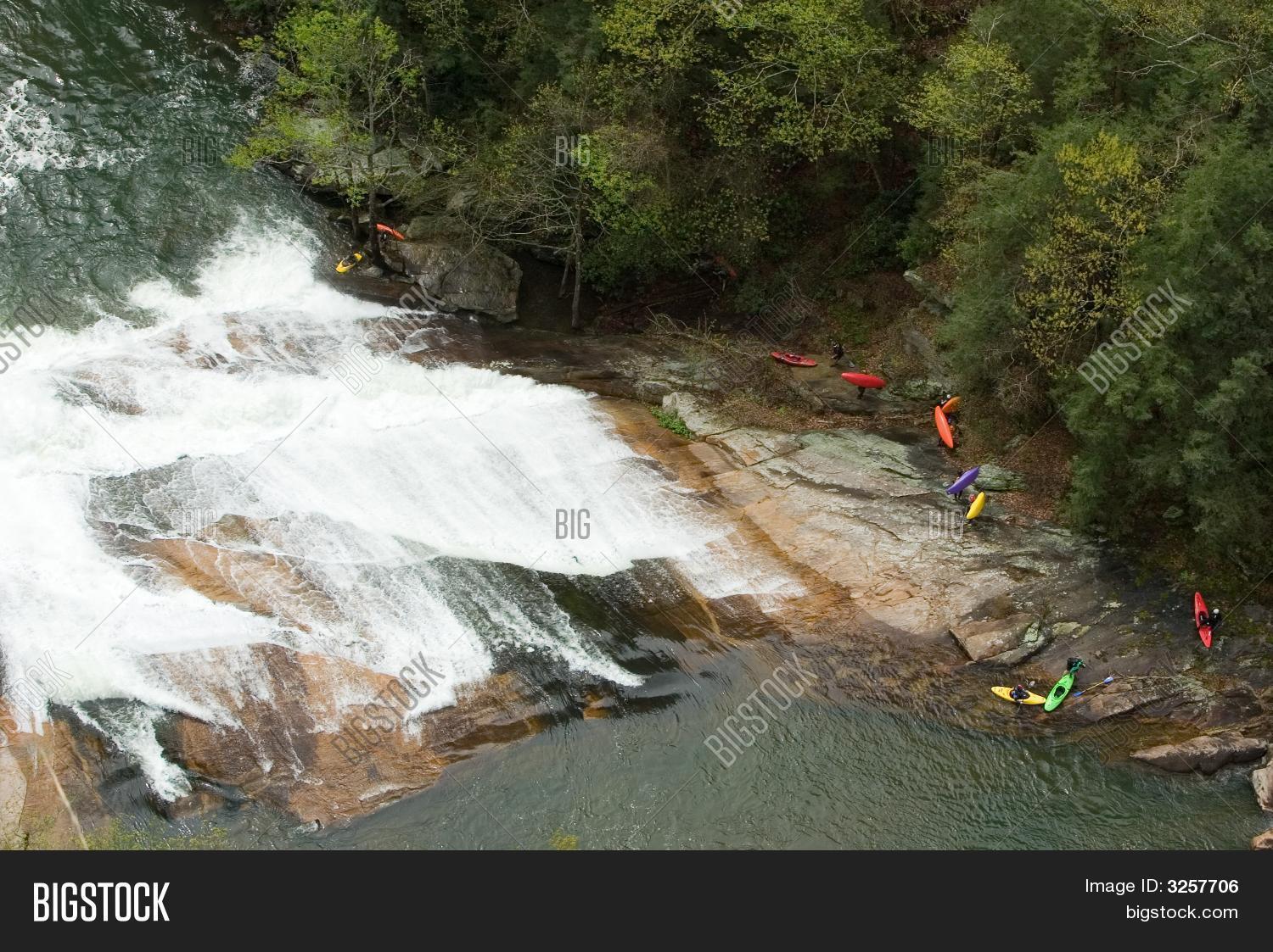 Aerial View Kayakers Image & Photo (Free Trial) | Bigstock