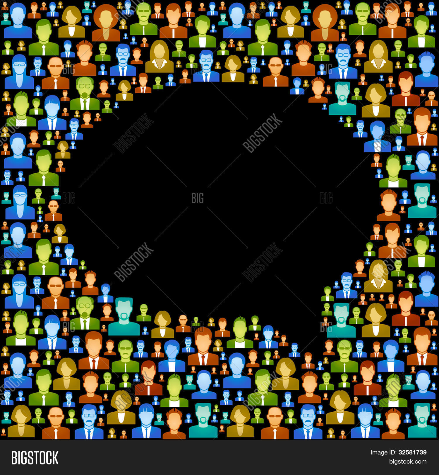 Concept Communication Vector & Photo (Free Trial) | Bigstock