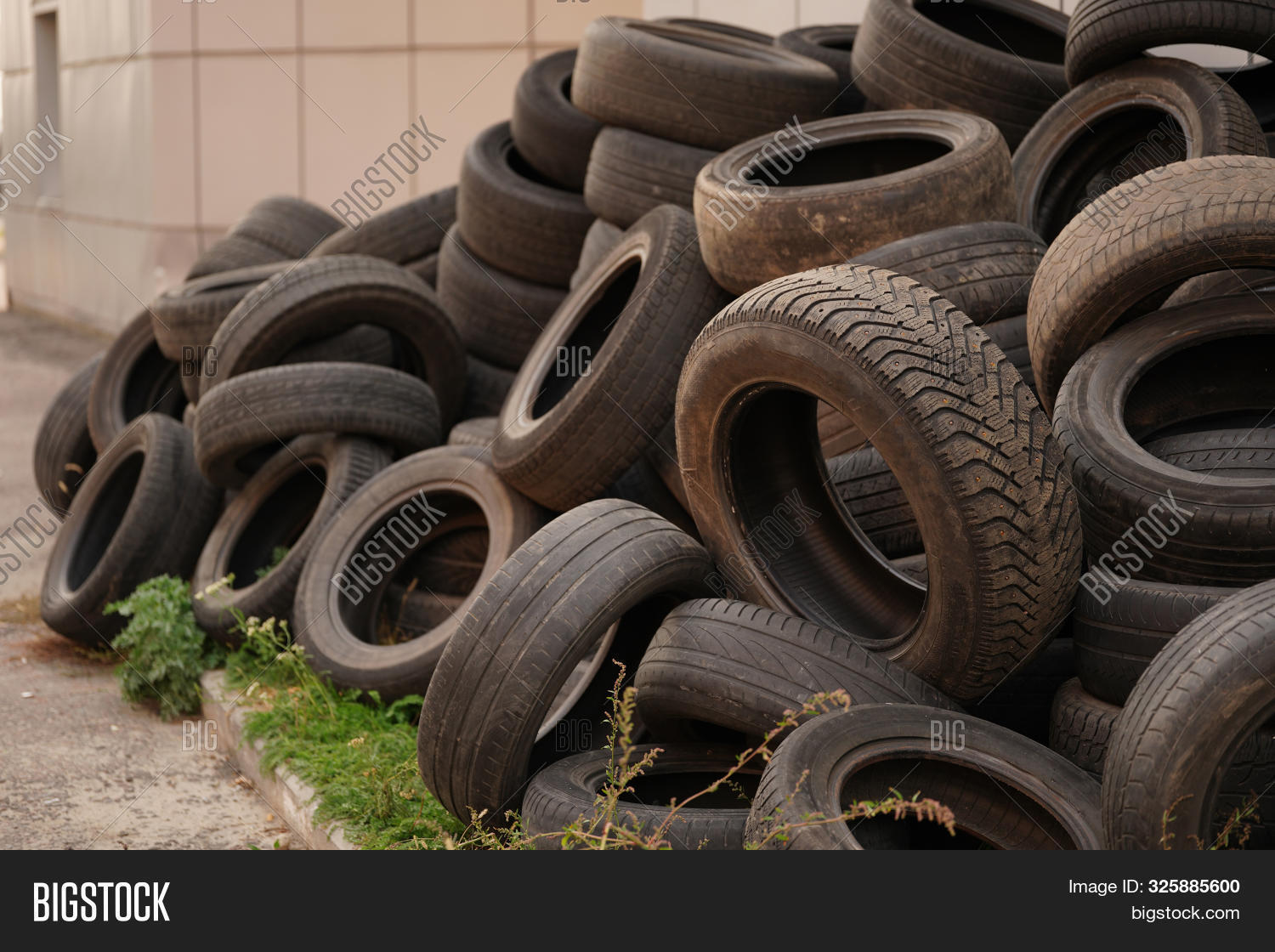 Damaged Tires After Image & Photo (Free Trial) | Bigstock