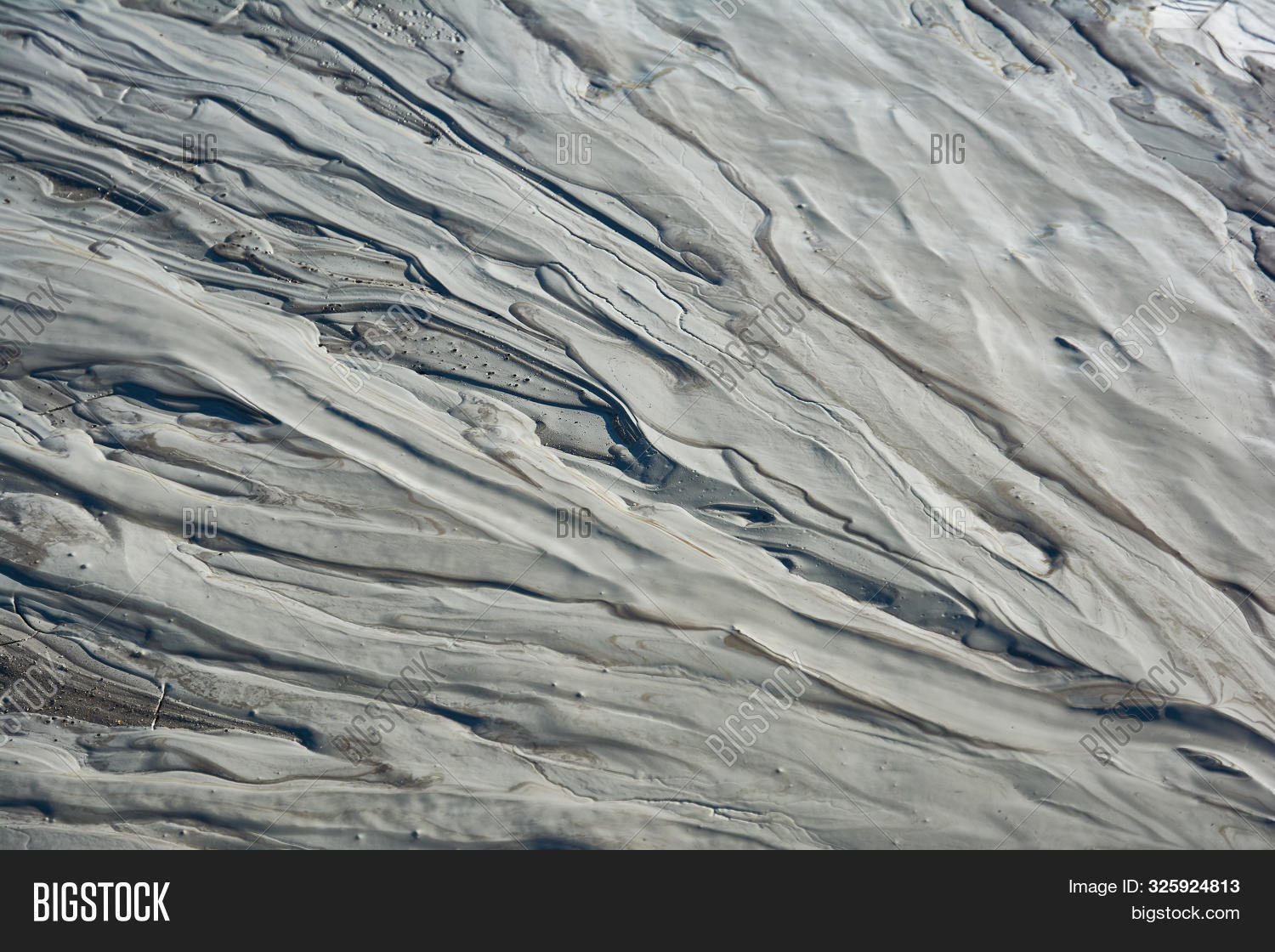 Mud Flow Mud Volcano. Image & Photo (Free Trial) | Bigstock