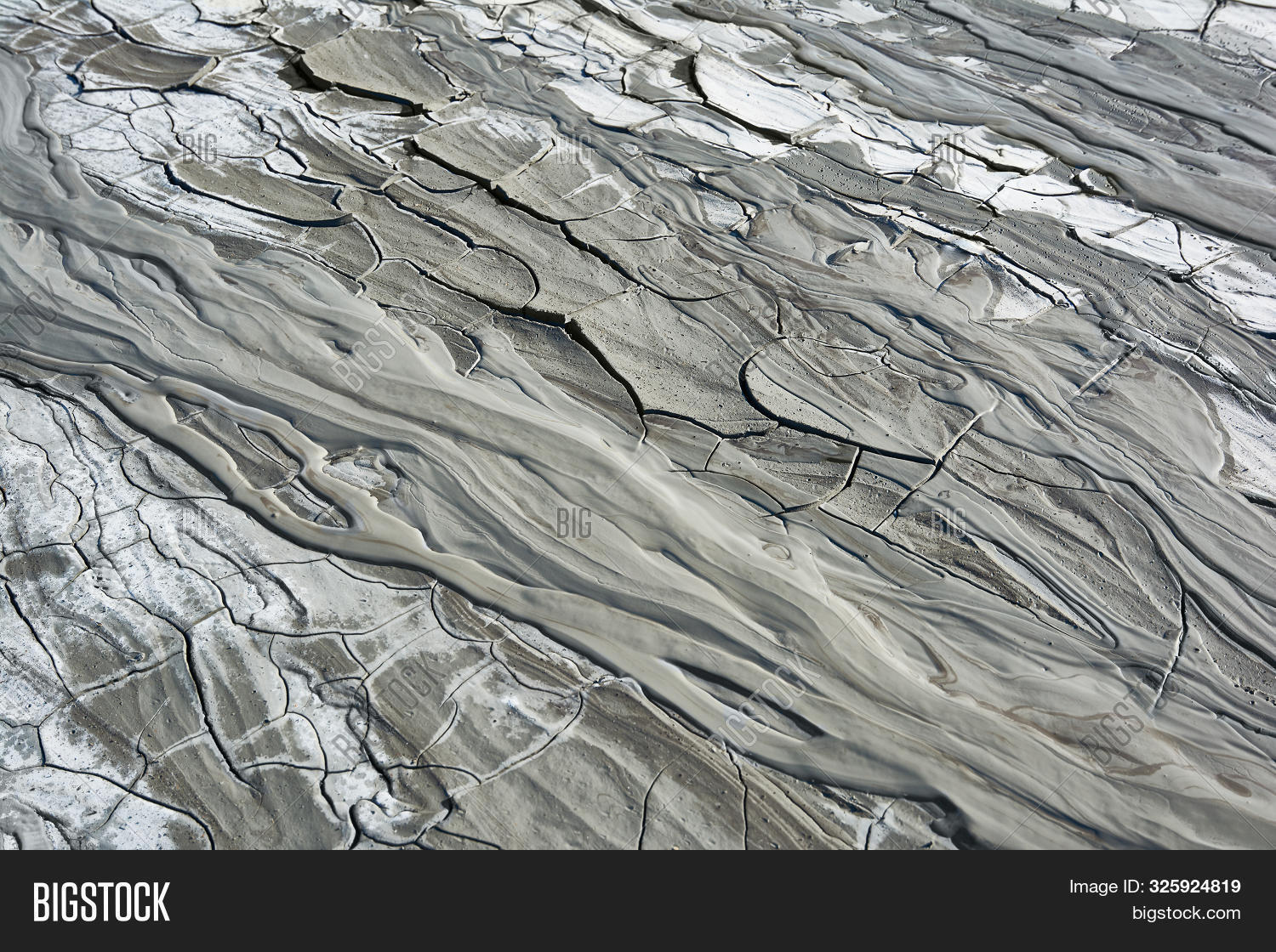 Mud Flow Mud Volcano. Image & Photo (Free Trial) | Bigstock