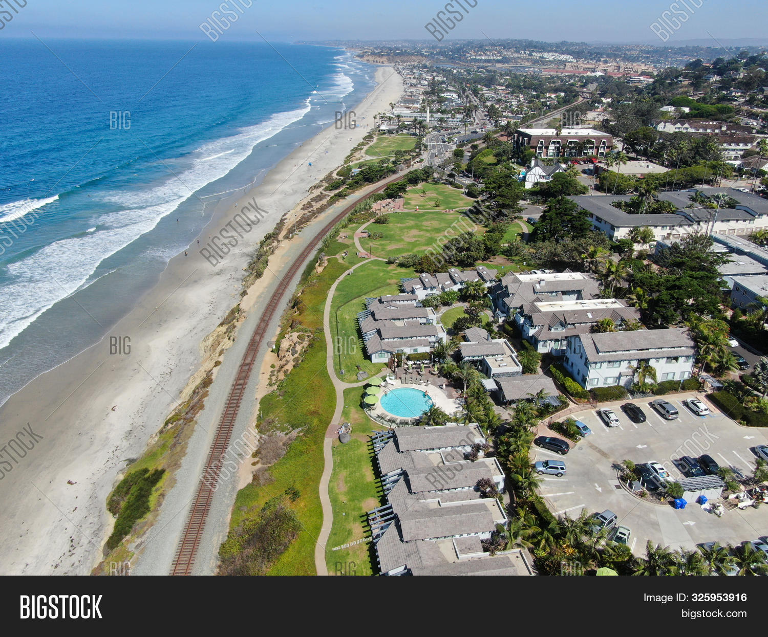 Aerial View Del Mar Image & Photo (Free Trial) | Bigstock