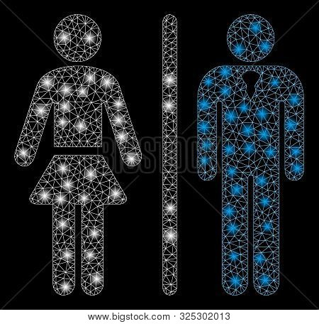 Glowing Mesh Toilet Vector & Photo (Free Trial) | Bigstock