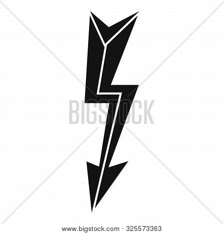 Thunderbolt Icon. Vector & Photo (Free Trial) | Bigstock