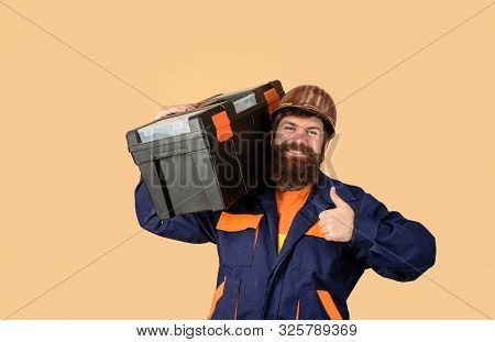 Builder Man Carrying Image & Photo (Free Trial) | Bigstock