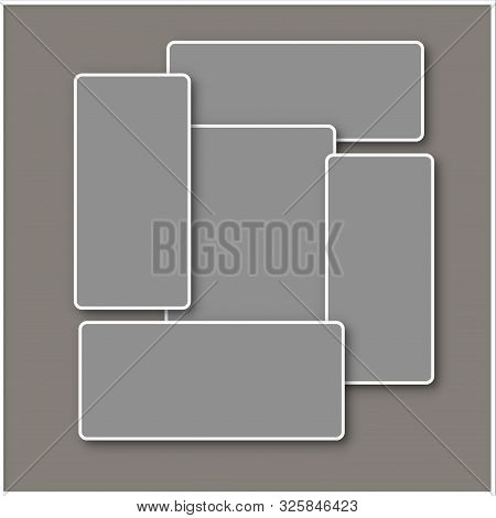 Collage Template Five Image & Photo (Free Trial) | Bigstock