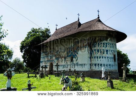 Arbore Church Romanian Image & Photo (Free Trial) | Bigstock