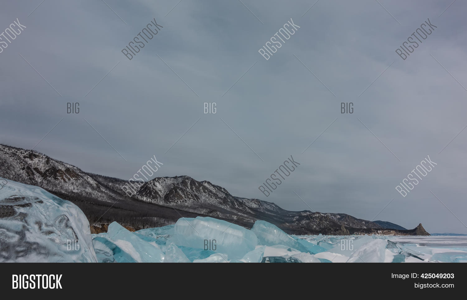 Blocks Turquoise Ice Image & Photo (Free Trial) | Bigstock