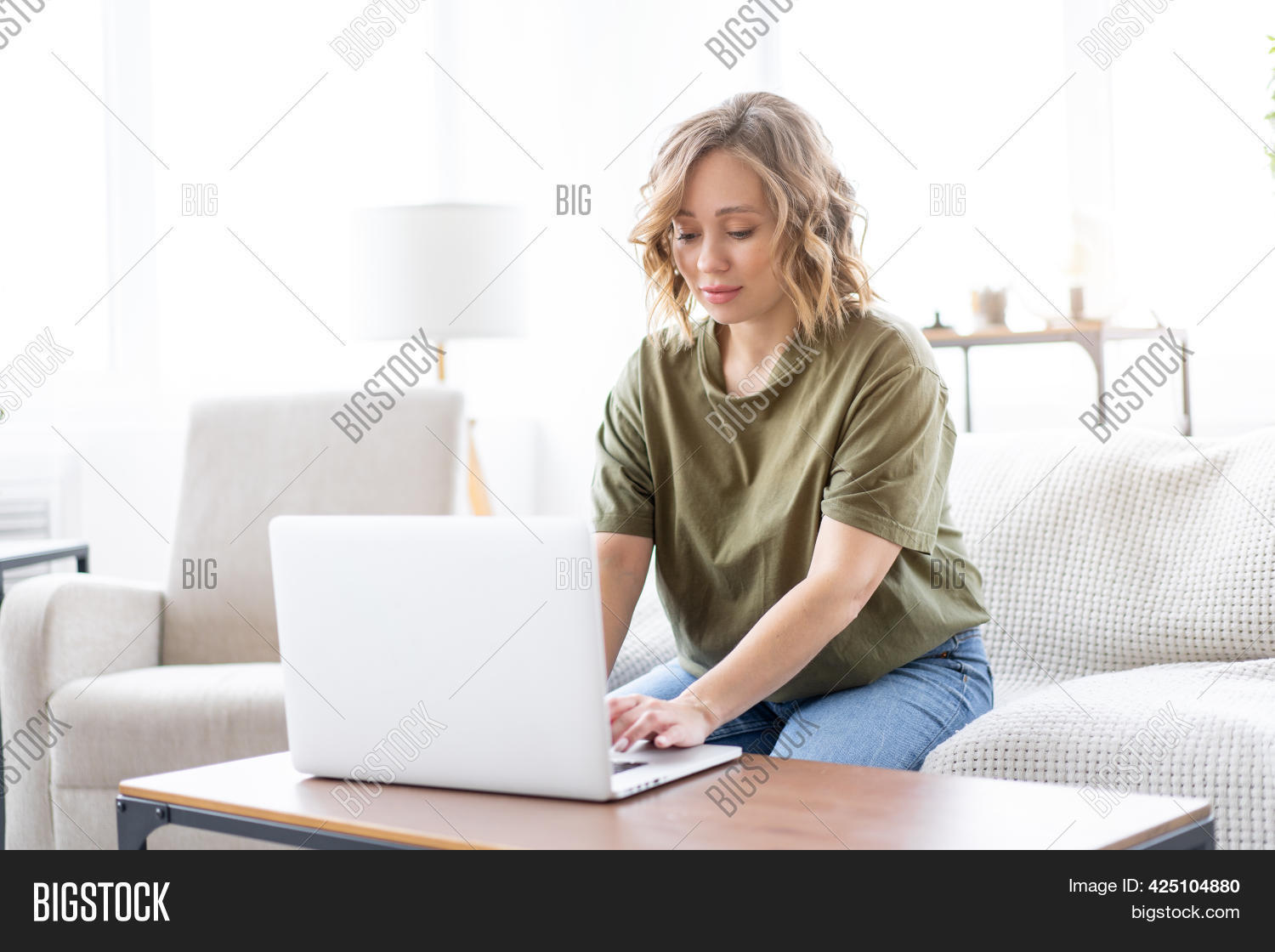 Woman Use Laptop Image & Photo (Free Trial) | Bigstock