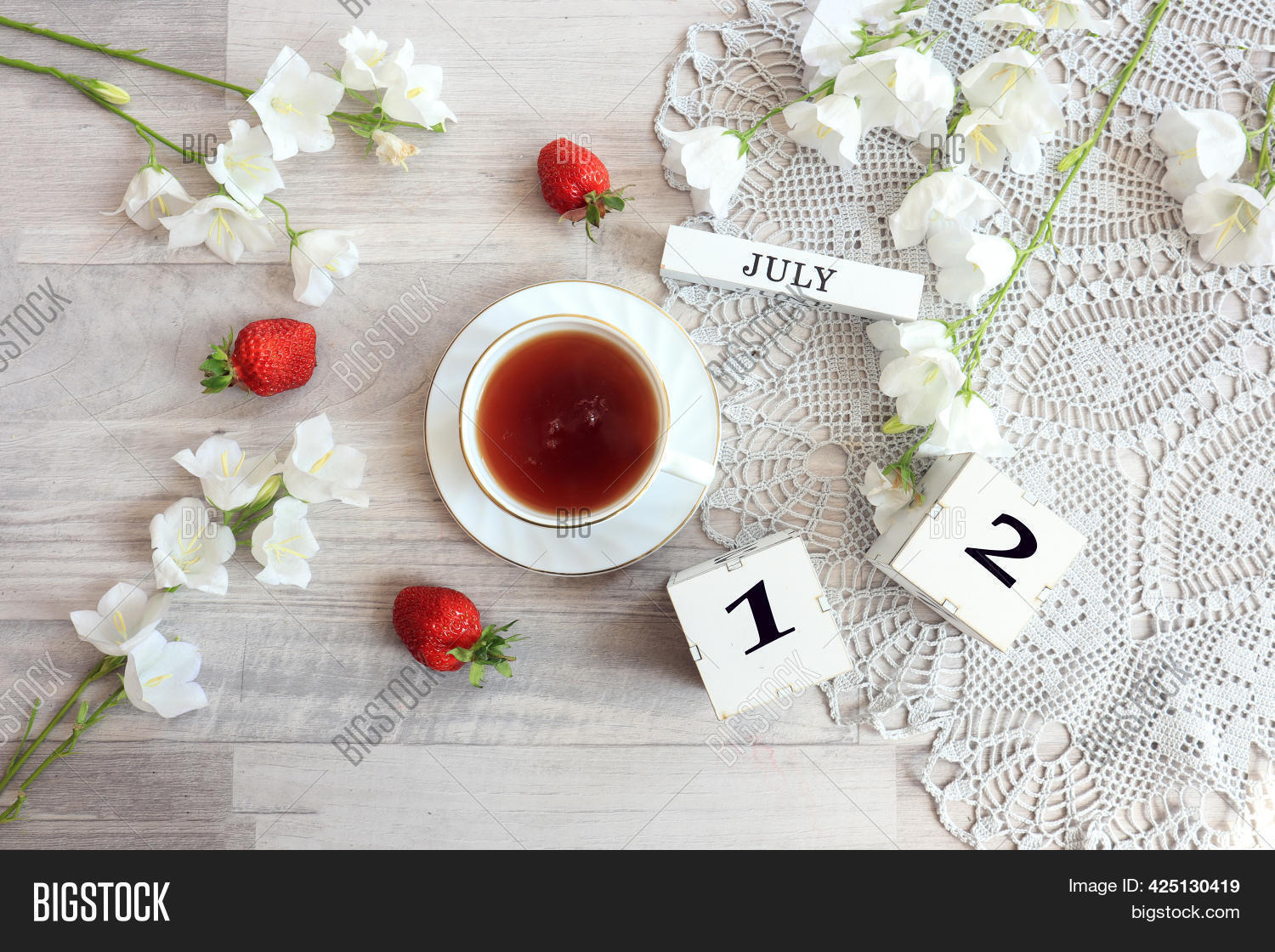 Calendar July 12 : Image & Photo (Free Trial) | Bigstock