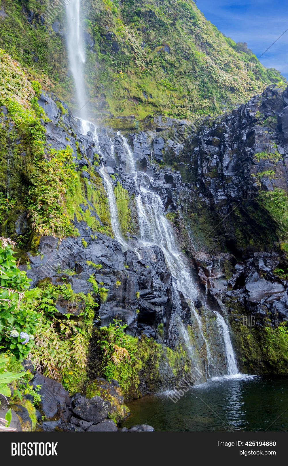 Azores Waterfalls Image & Photo (Free Trial) | Bigstock