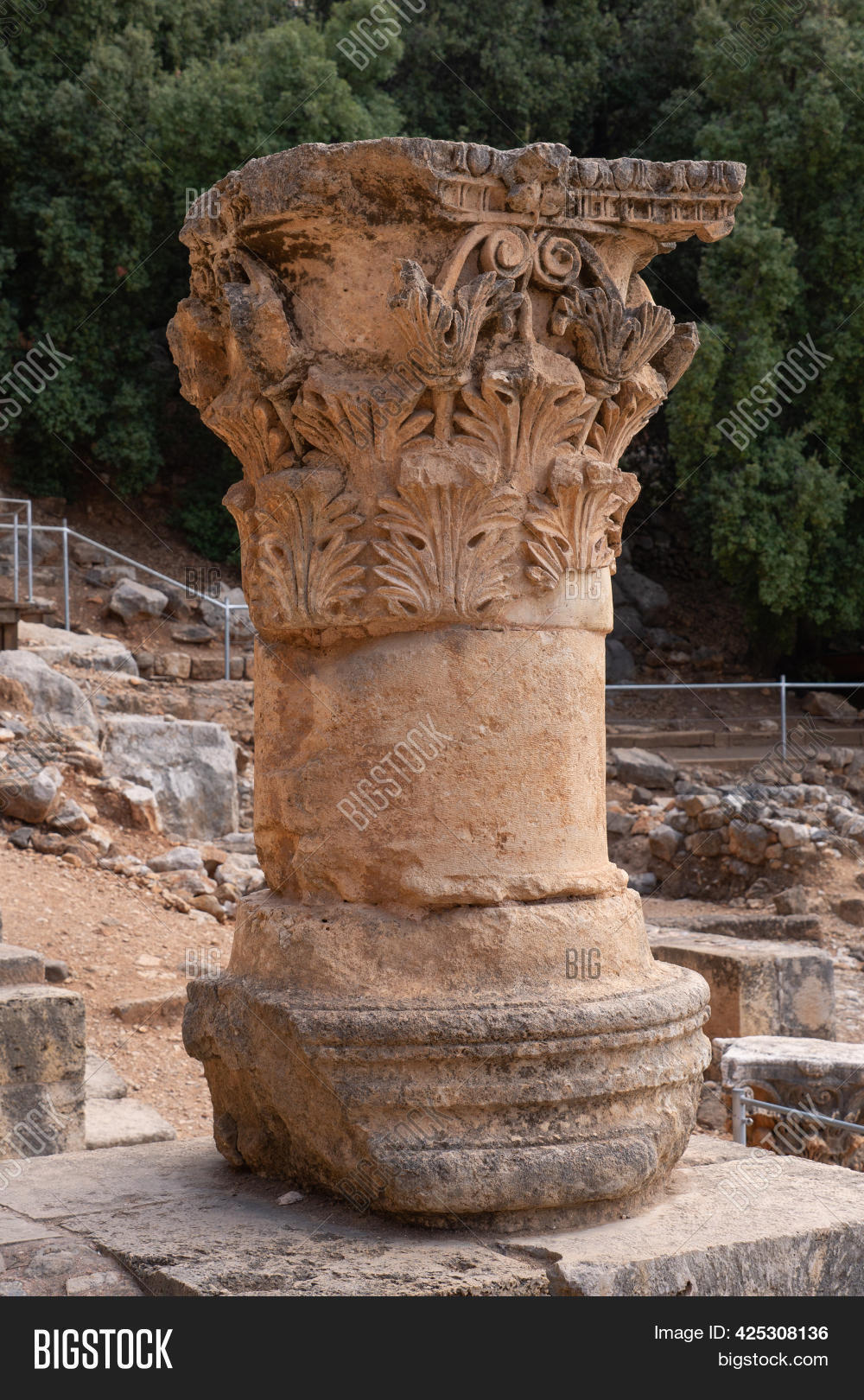 Antique Column Ruins Image & Photo (Free Trial) | Bigstock
