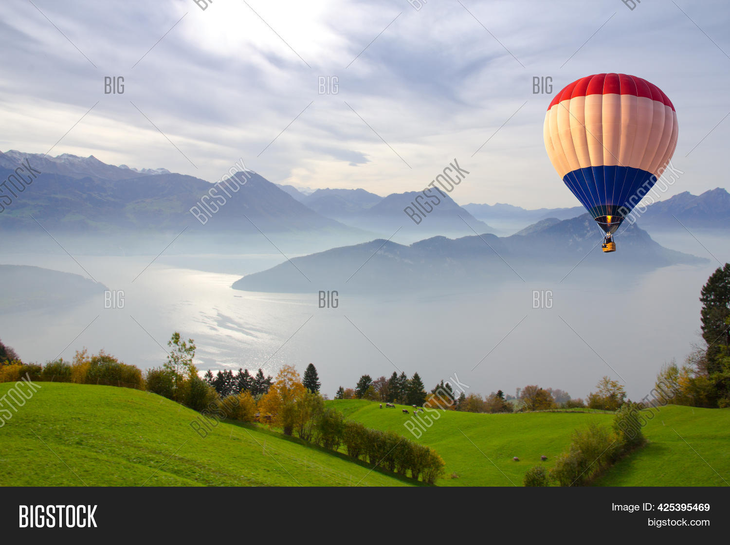 Aerial View Hot Air Image & Photo (Free Trial) | Bigstock
