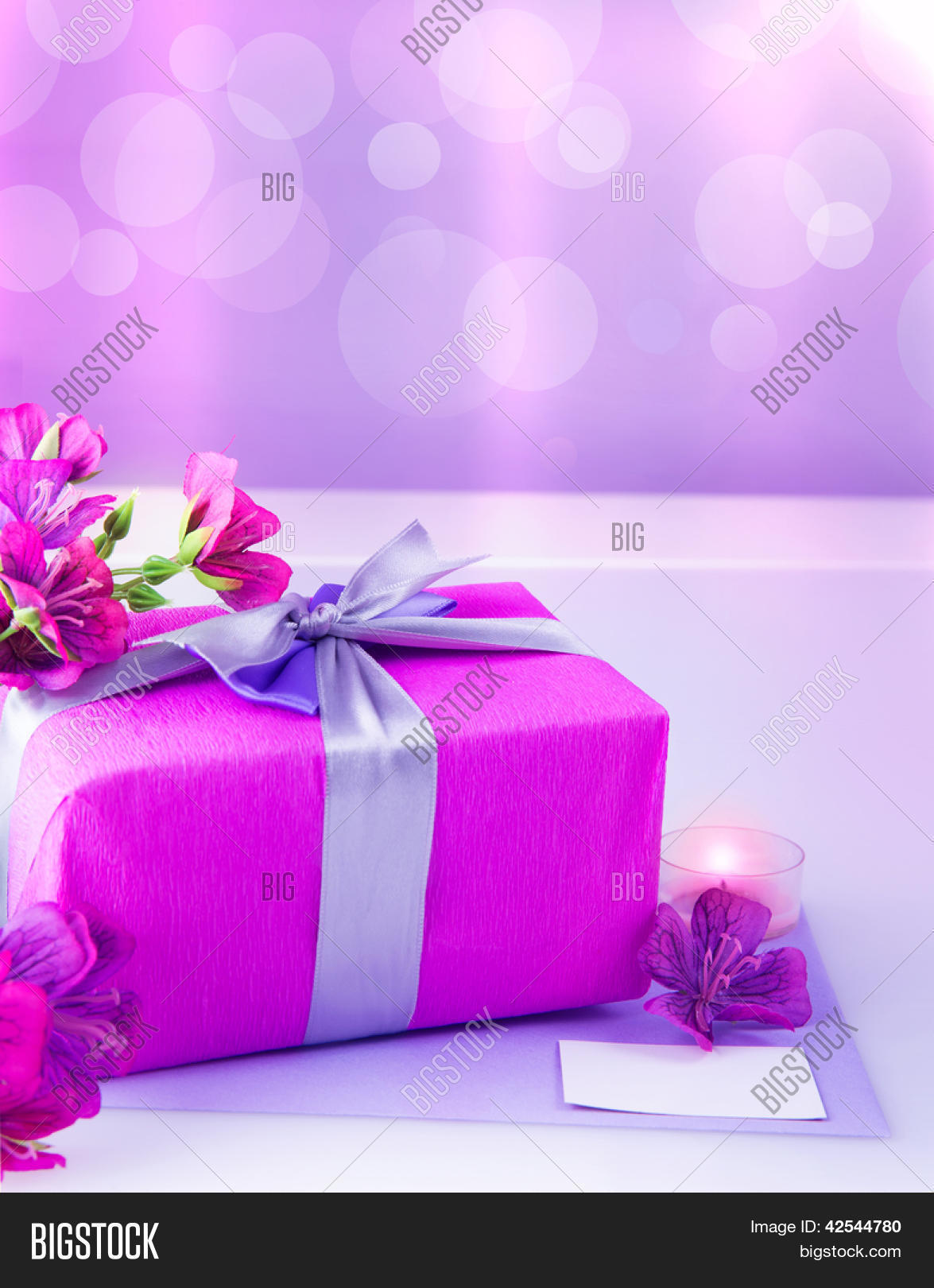 Photo Pink Gift Box Image & Photo (Free Trial) | Bigstock