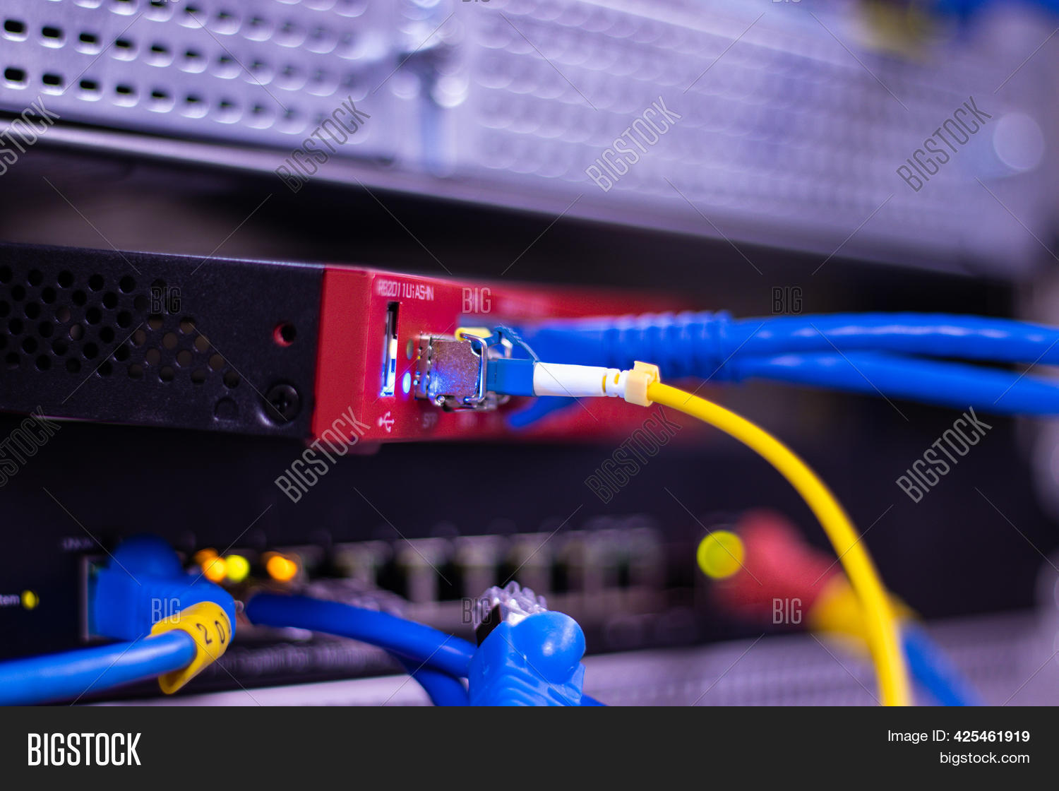 Network Cables Connect Image & Photo (Free Trial) | Bigstock