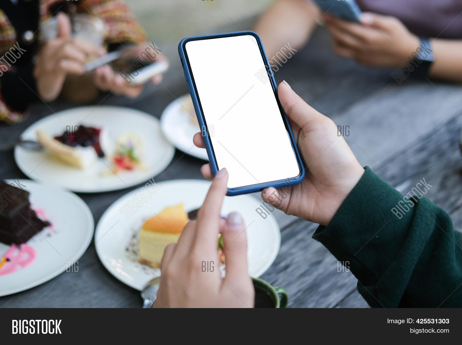 Mock Smartphone Hand Image & Photo (Free Trial) | Bigstock