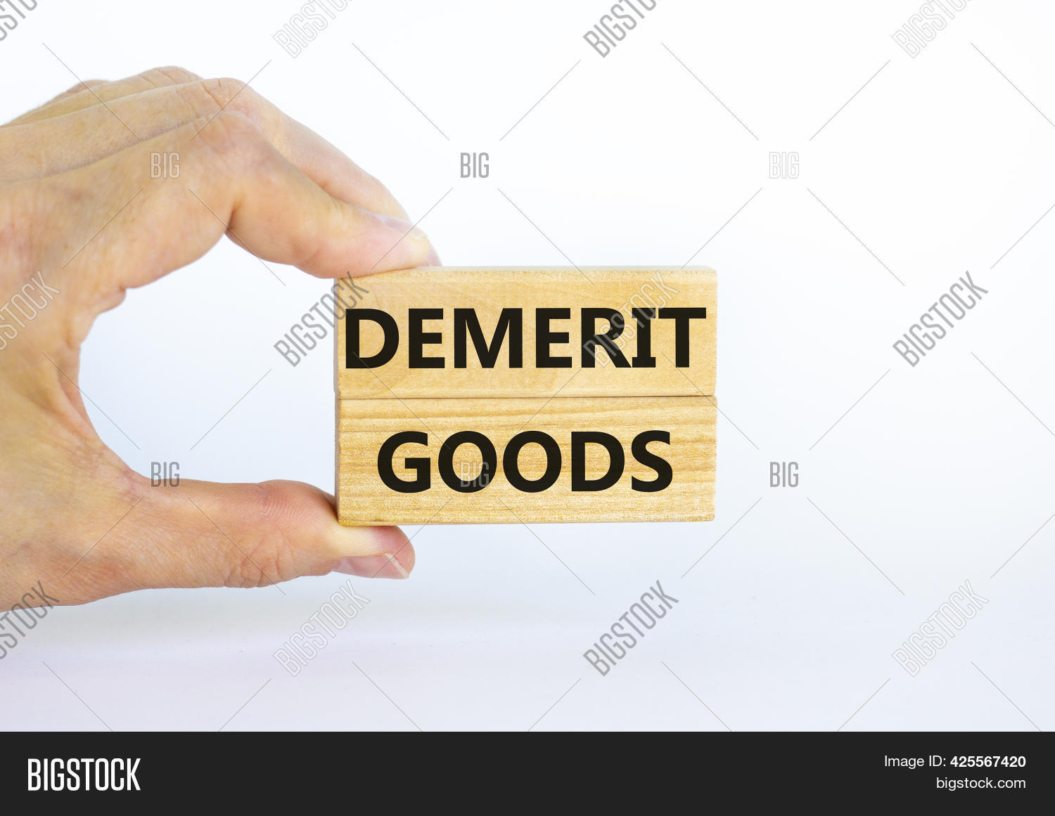 Demerit Goods Symbol. Image & Photo (Free Trial) | Bigstock