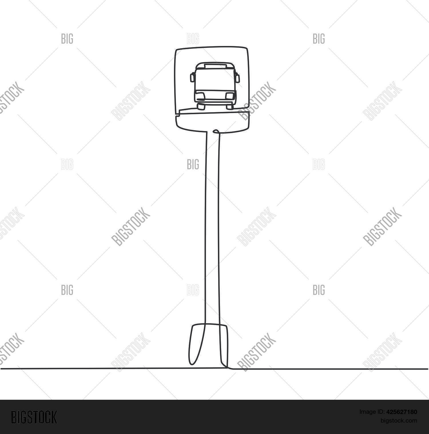 Single One Line Vector & Photo (Free Trial) | Bigstock
