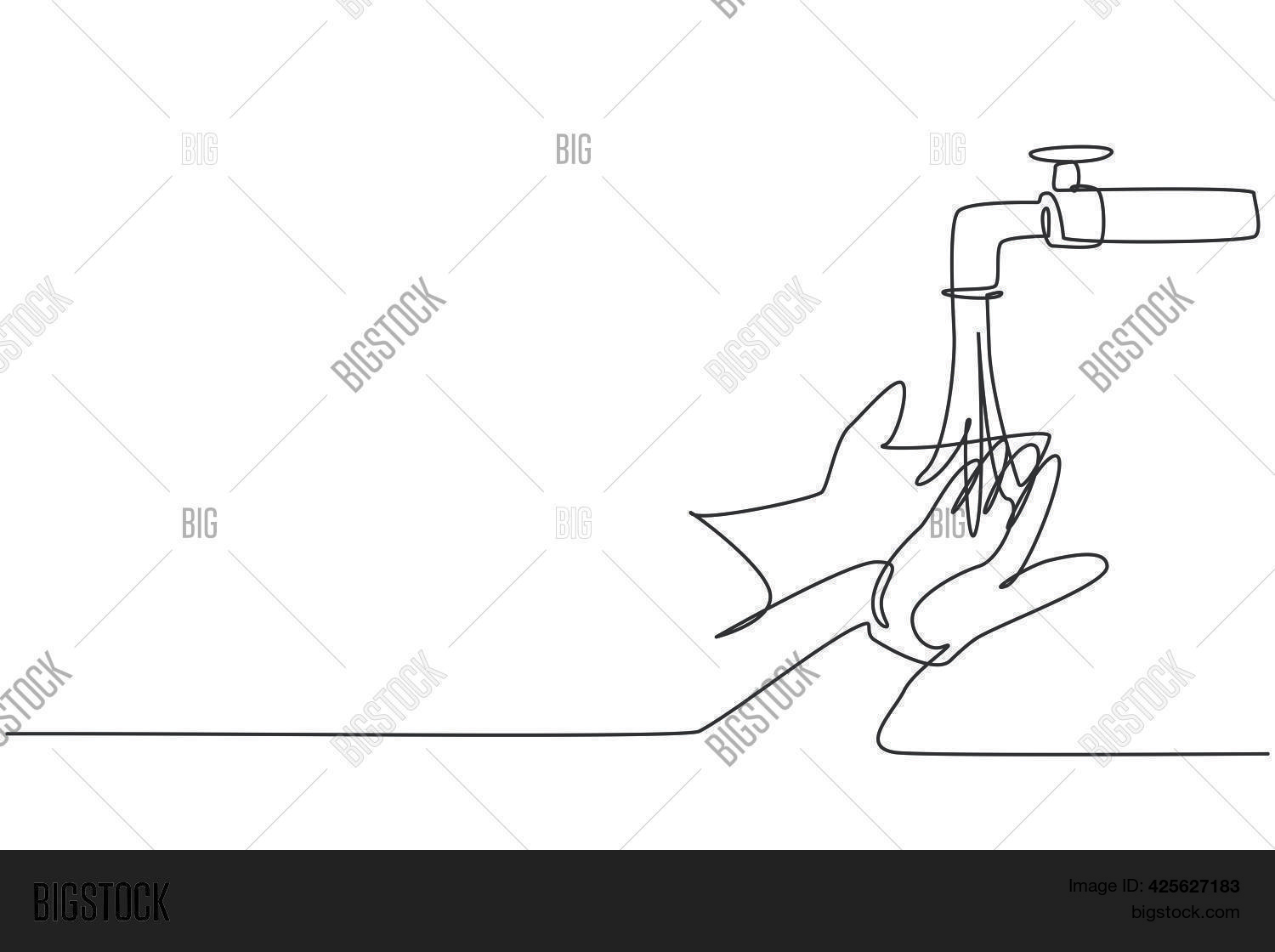 Single One Line Vector & Photo (Free Trial) | Bigstock