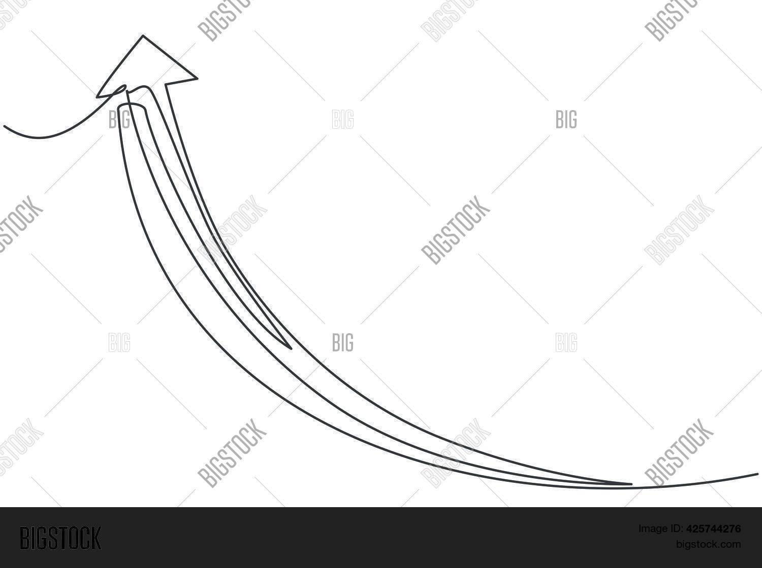 Single Continuous Vector & Photo (Free Trial) | Bigstock