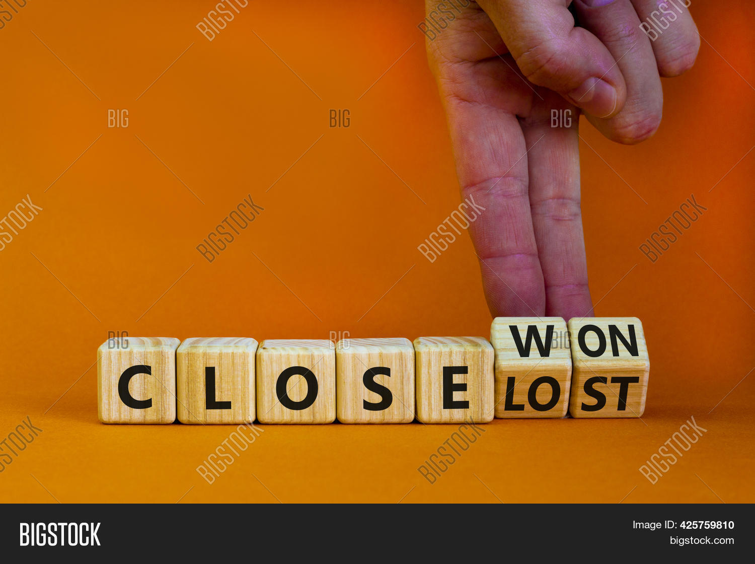 Close Won Lost Symbol Image & Photo (Free Trial) | Bigstock