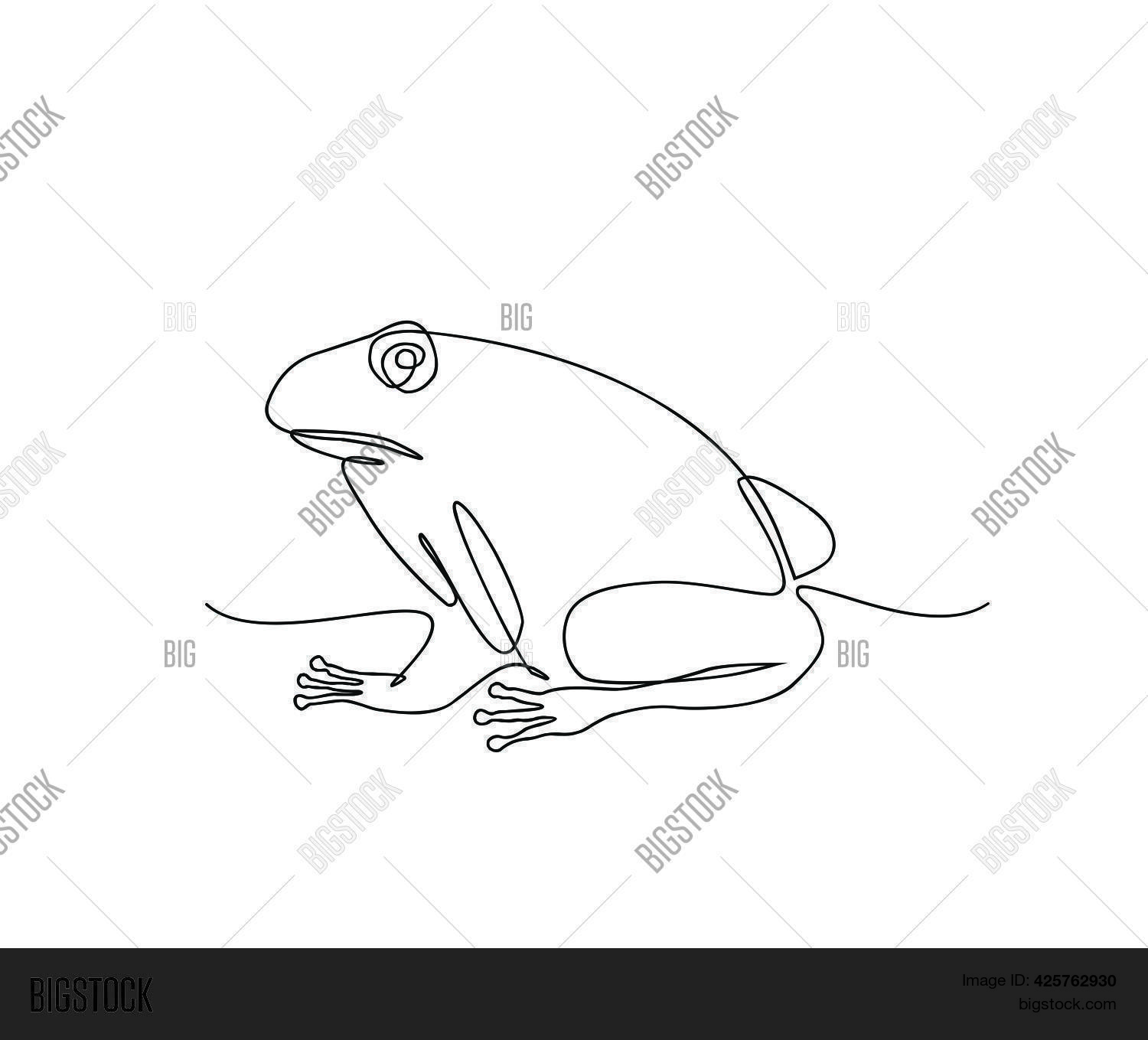Continuous Line Art Vector & Photo (Free Trial) | Bigstock