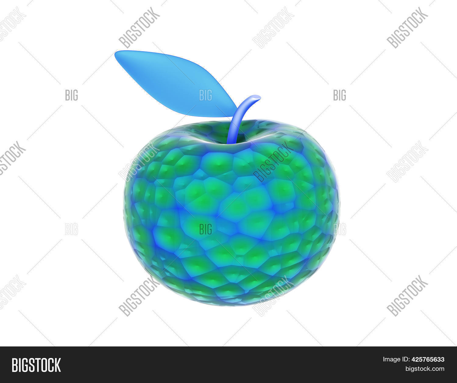 Unusual Apple Isolated Image & Photo (Free Trial) | Bigstock