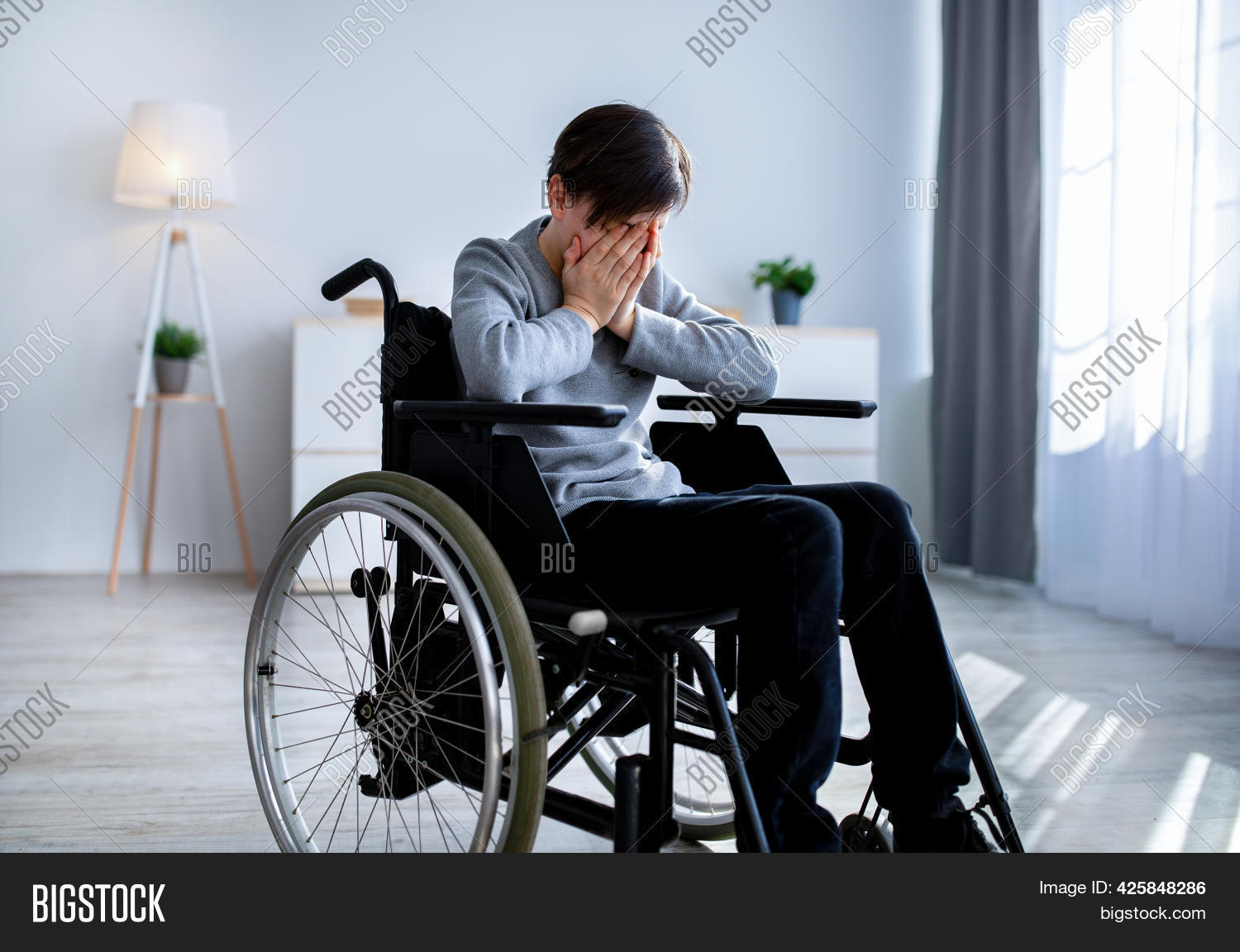 Depression Disabled Image & Photo (Free Trial) | Bigstock