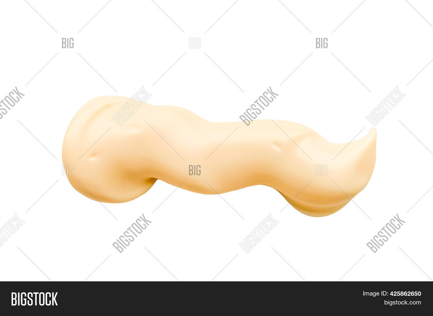 Mayonnaise Drop Splash Image & Photo (Free Trial) | Bigstock