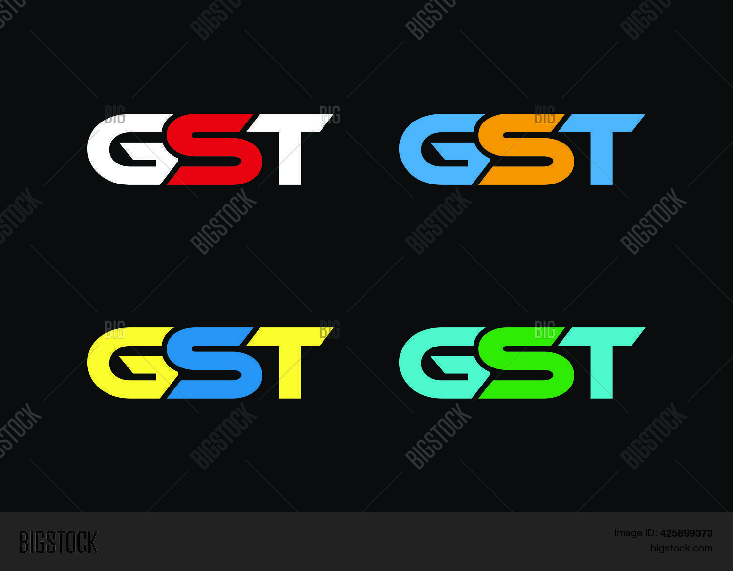 Initial Monogram Vector & Photo (Free Trial) | Bigstock